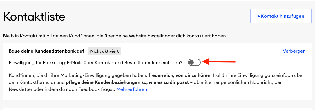 Wie erstelle und verwalte ich eine Kontaktliste mit meinem Kundenkreis ...
